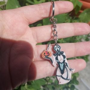 Hand Crafted | Jewelry | Scream Keychain | Poshmark
